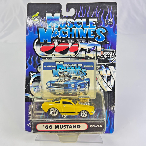 Muscle Machines | Toys | Muscle Machines 66 Ford Mustang 16 Die Cast ...